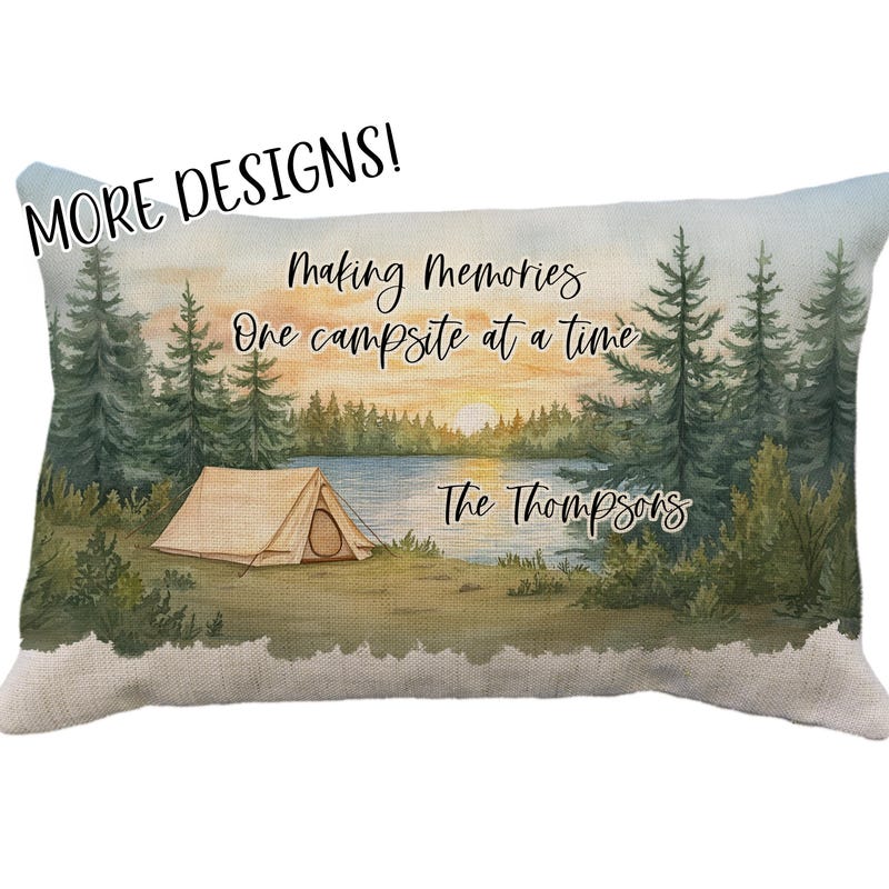 Camper Pillow - Etsy