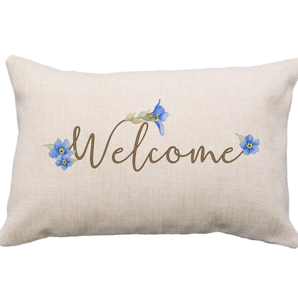 Welcome Pillow - Etsy