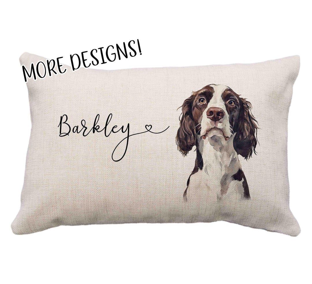 English Springer Pillows, Multiple Designs! Springer Spaniel Gifts ...