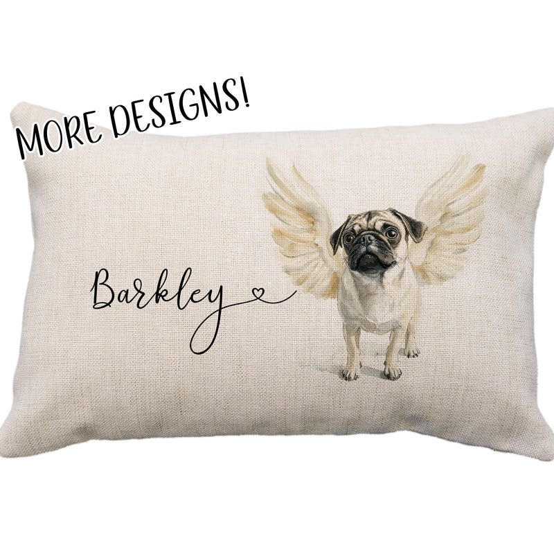 Pug Pillow - Etsy