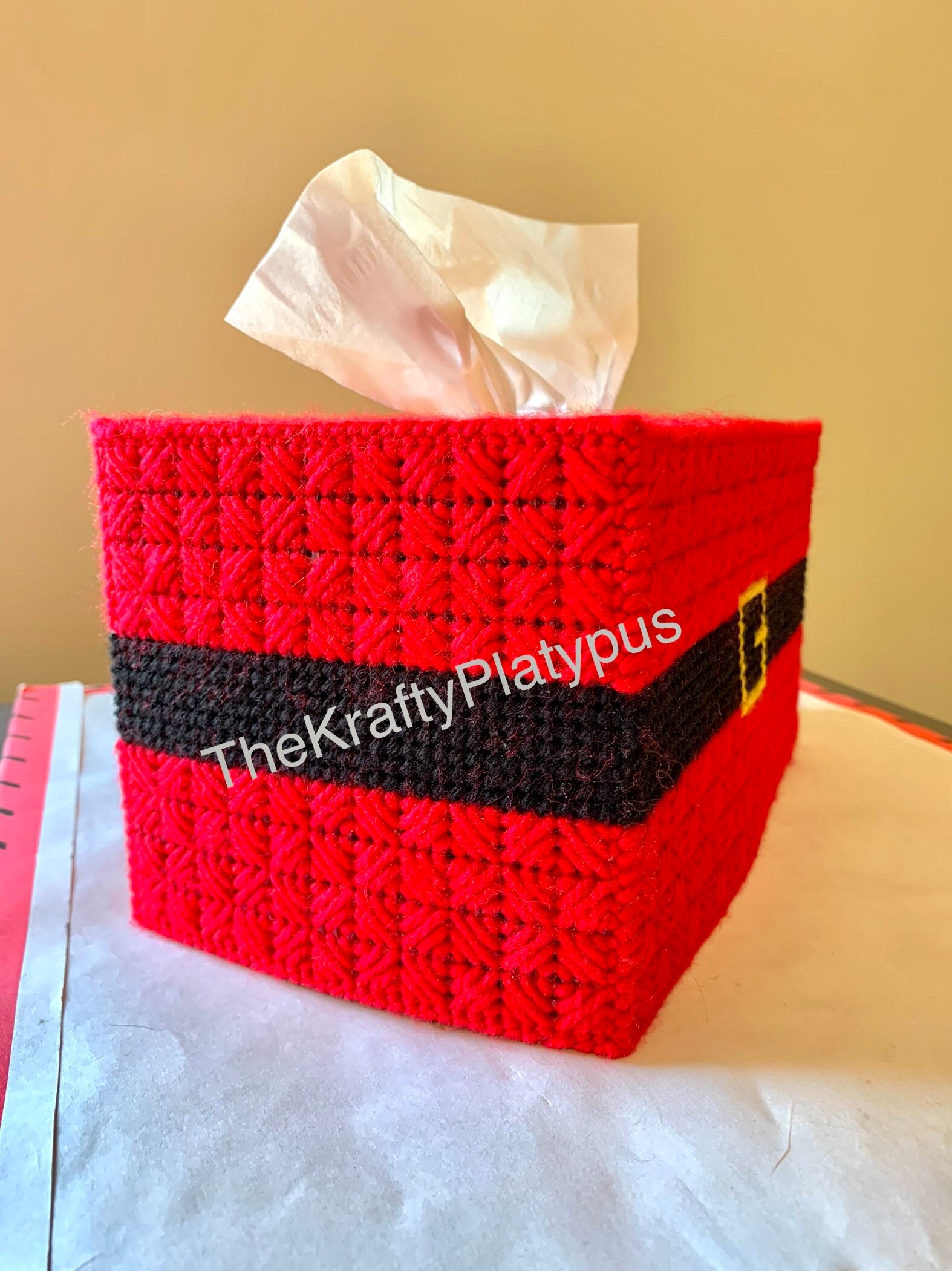 Christmas Tissue Box Cover - Square or Rectangle - Etsy
