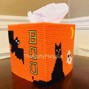 Halloween Tissue Box Cover - Etsy