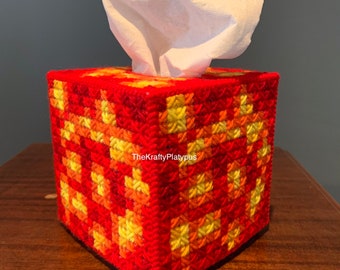 Minecraft Tissue Box Cover - Grass Block - Etsy