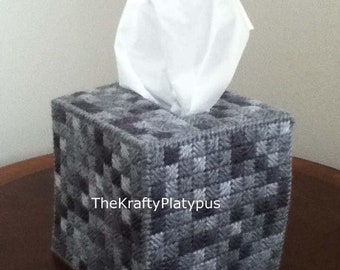Minecraft Tissue Box Cover - Grass Block - Etsy