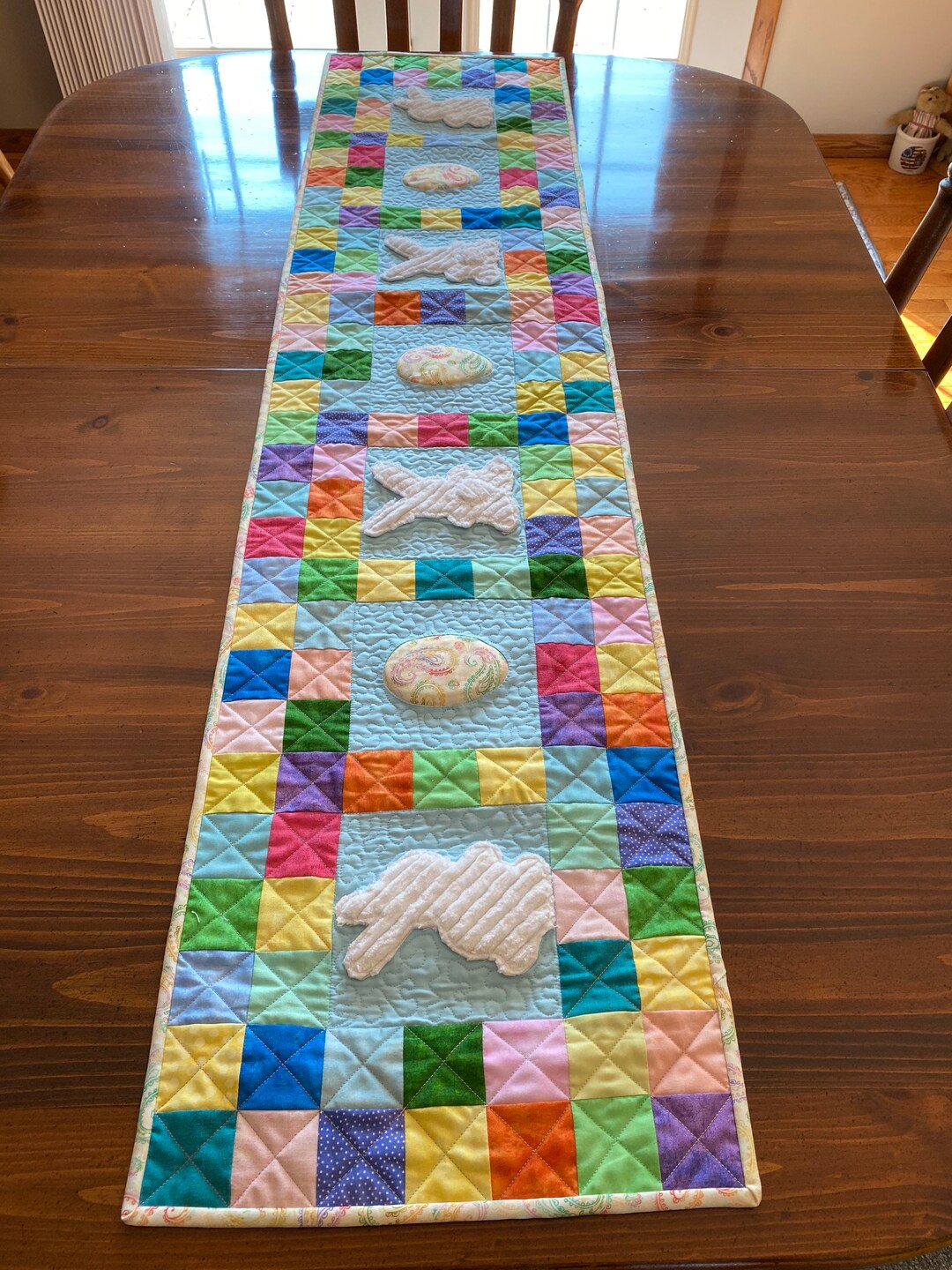 Quilted Holiday Large Table Runners - Etsy