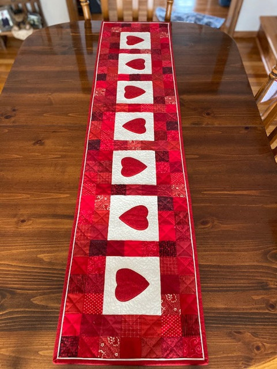 Quilted Holiday Large Table Runners - Etsy