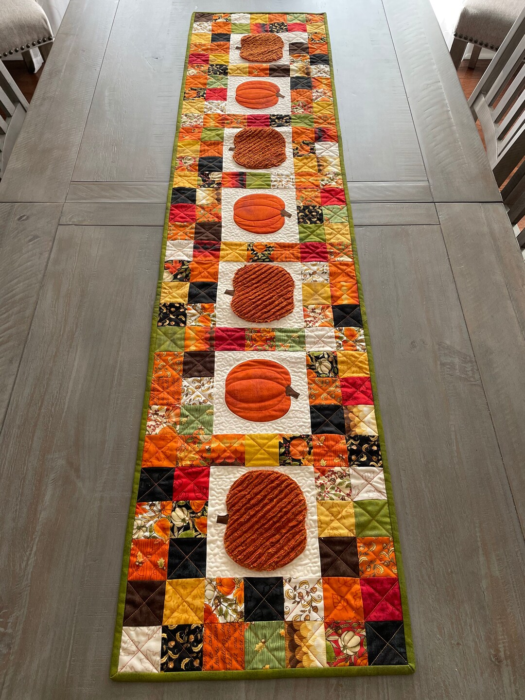 Quilted Holiday Large Table Runners - Etsy