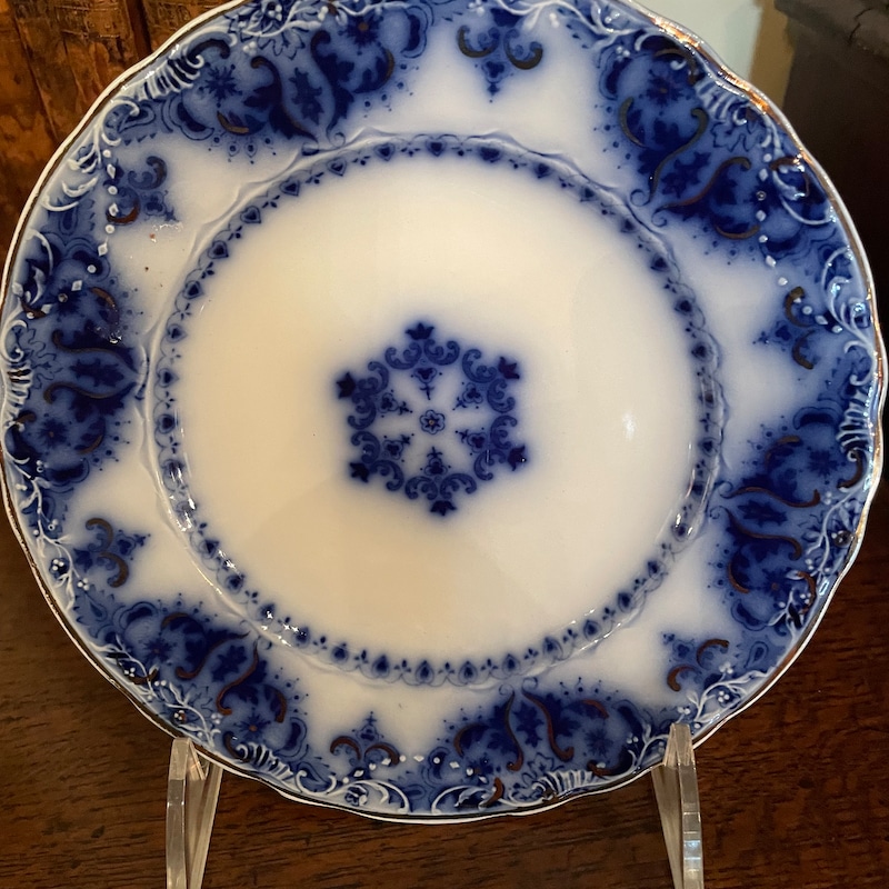 Blue Plate - Etsy