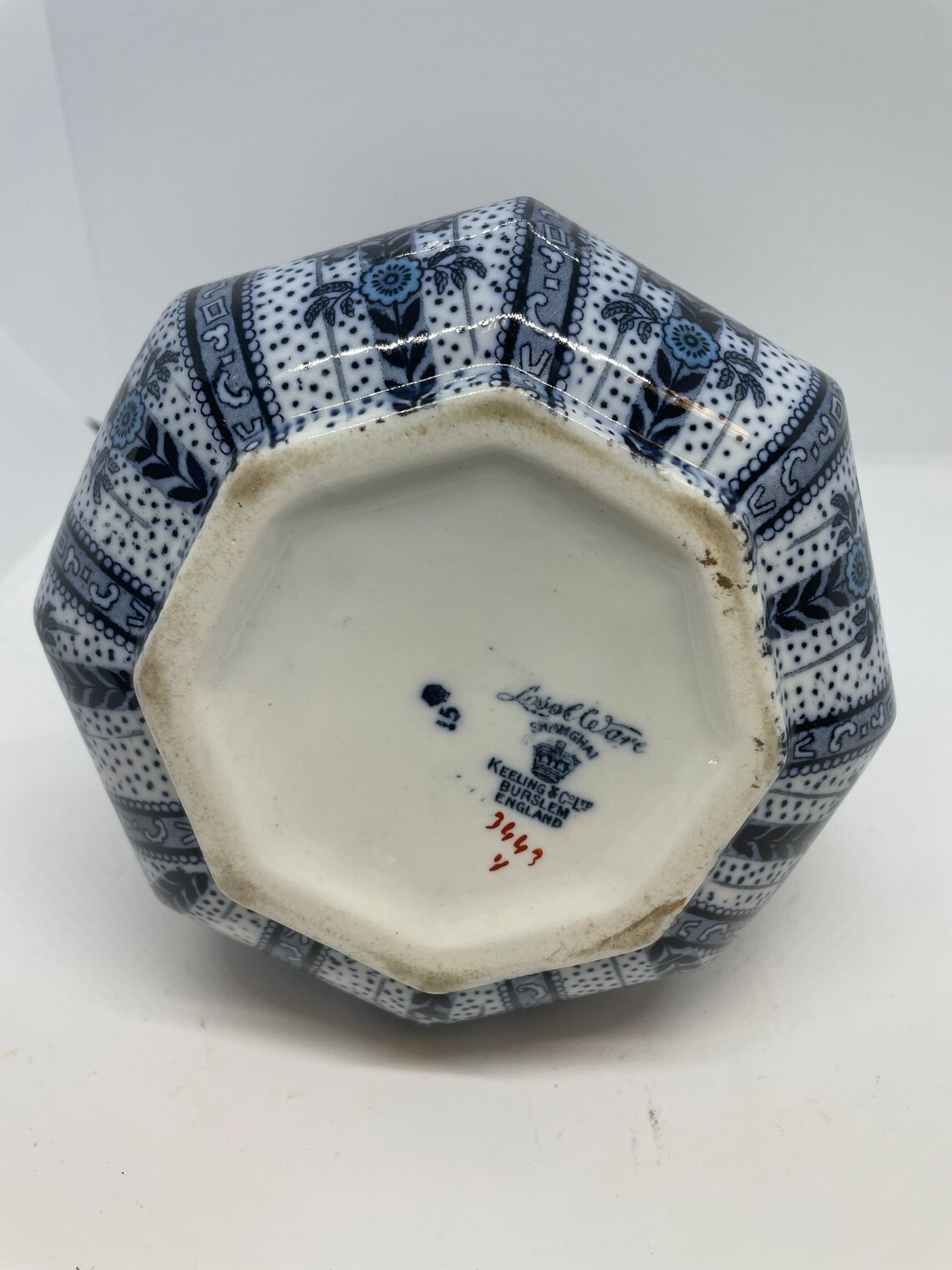 Large Losol Ware Pitcher in the Shanghai Pattern - Etsy