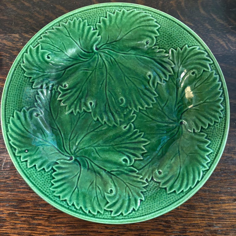 Green Antique Majolica - Etsy