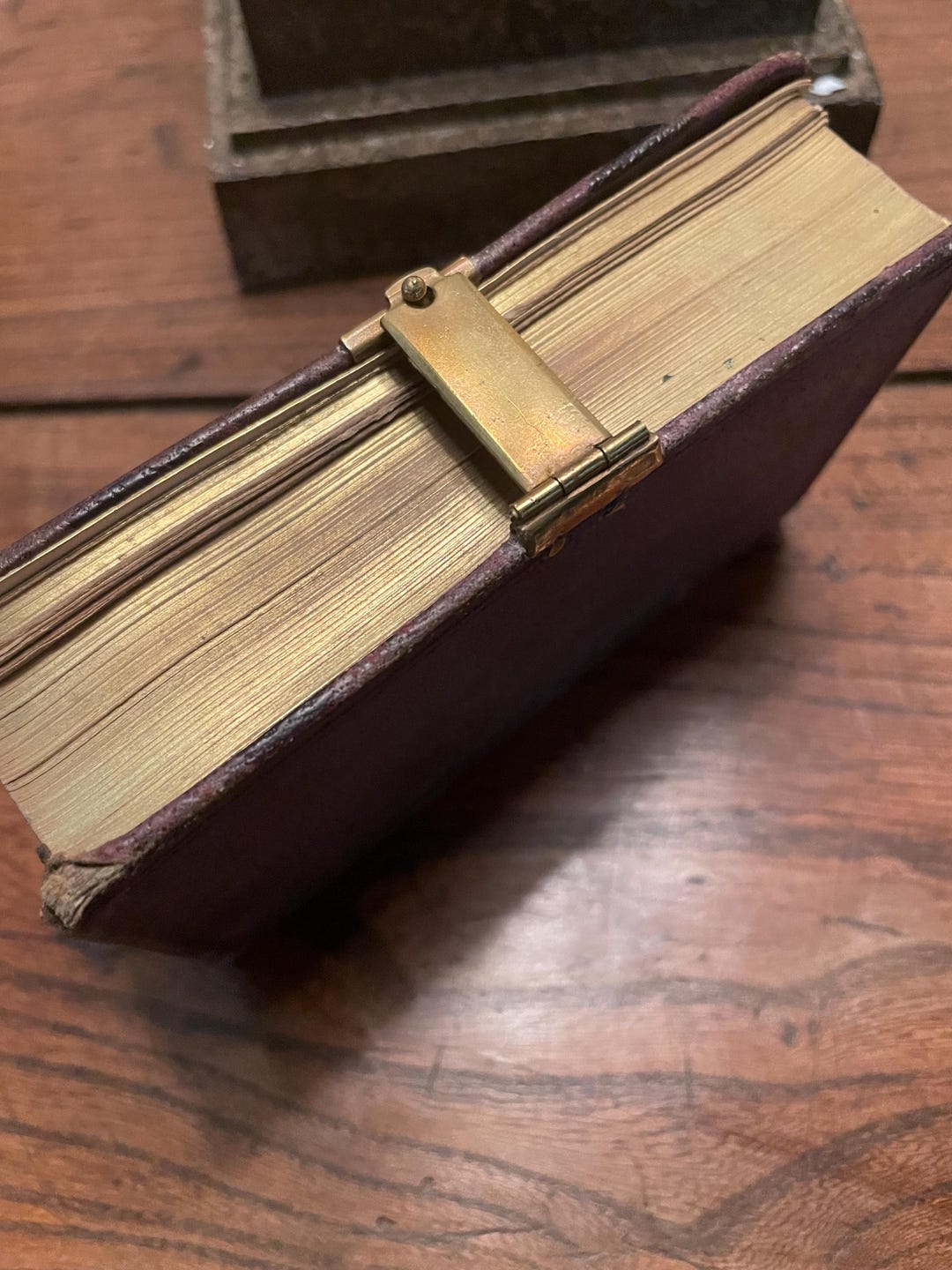 Antique French Prayer Book in Leather With Clasp - Etsy