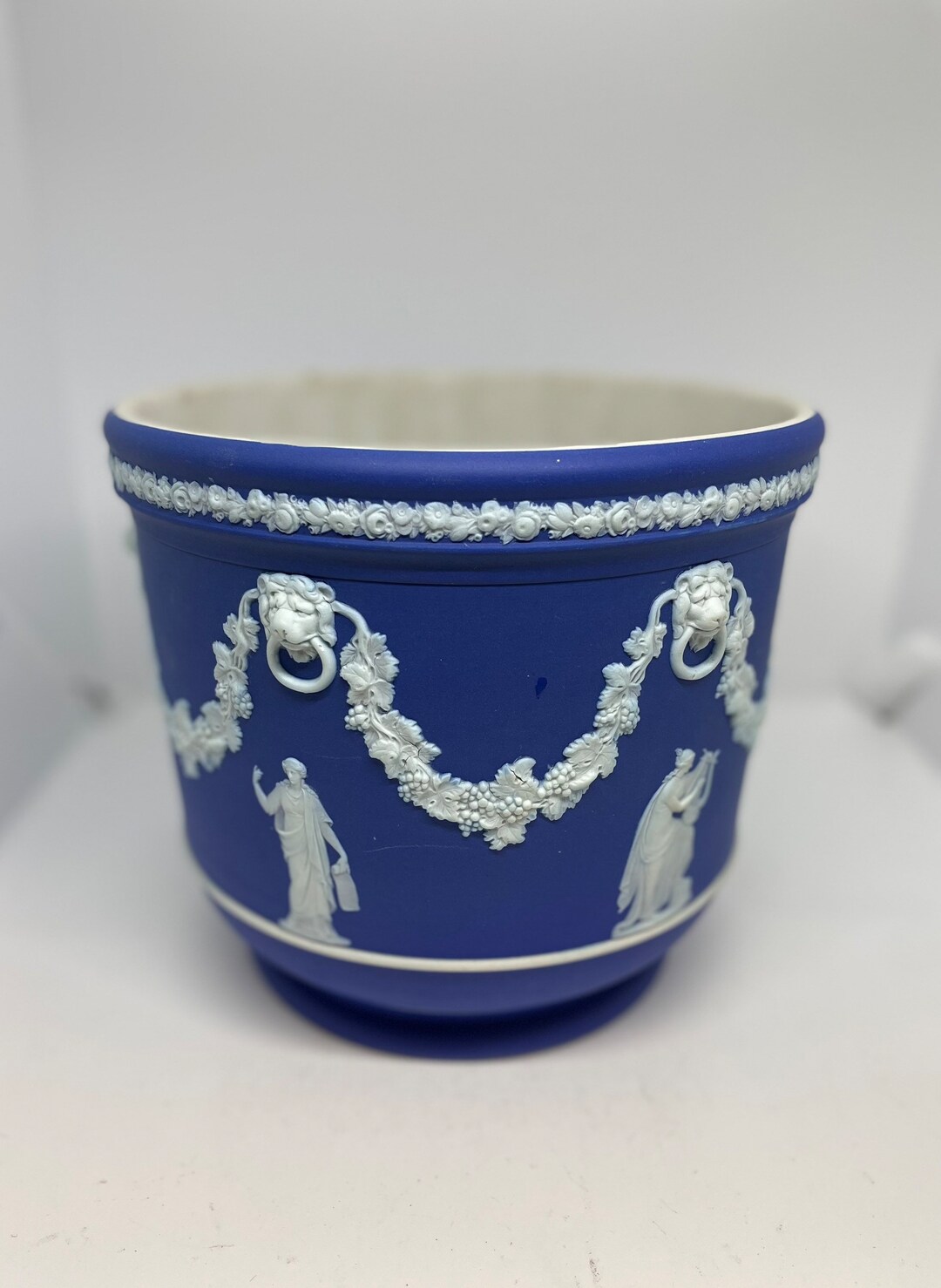 Jasper Ware Jardiniere Ir Cache Pot From England - Etsy