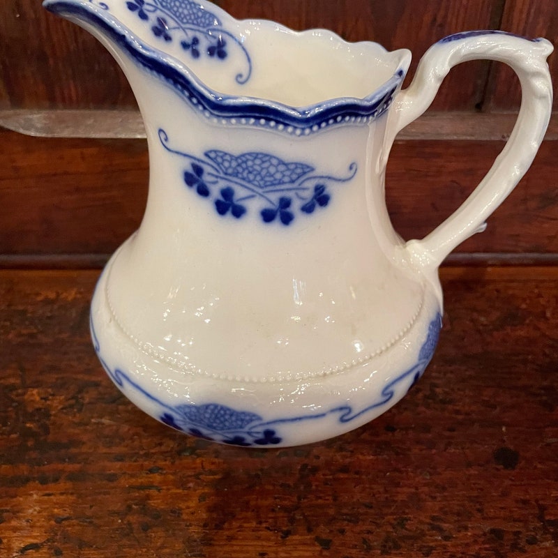 Flow Blue Pitcher - Etsy