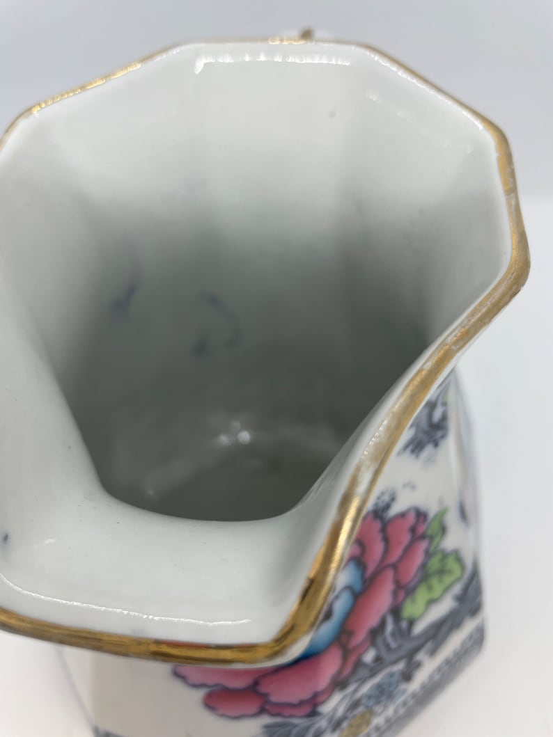 Large Losol Ware Pitcher in the Shanghai Pattern - Etsy