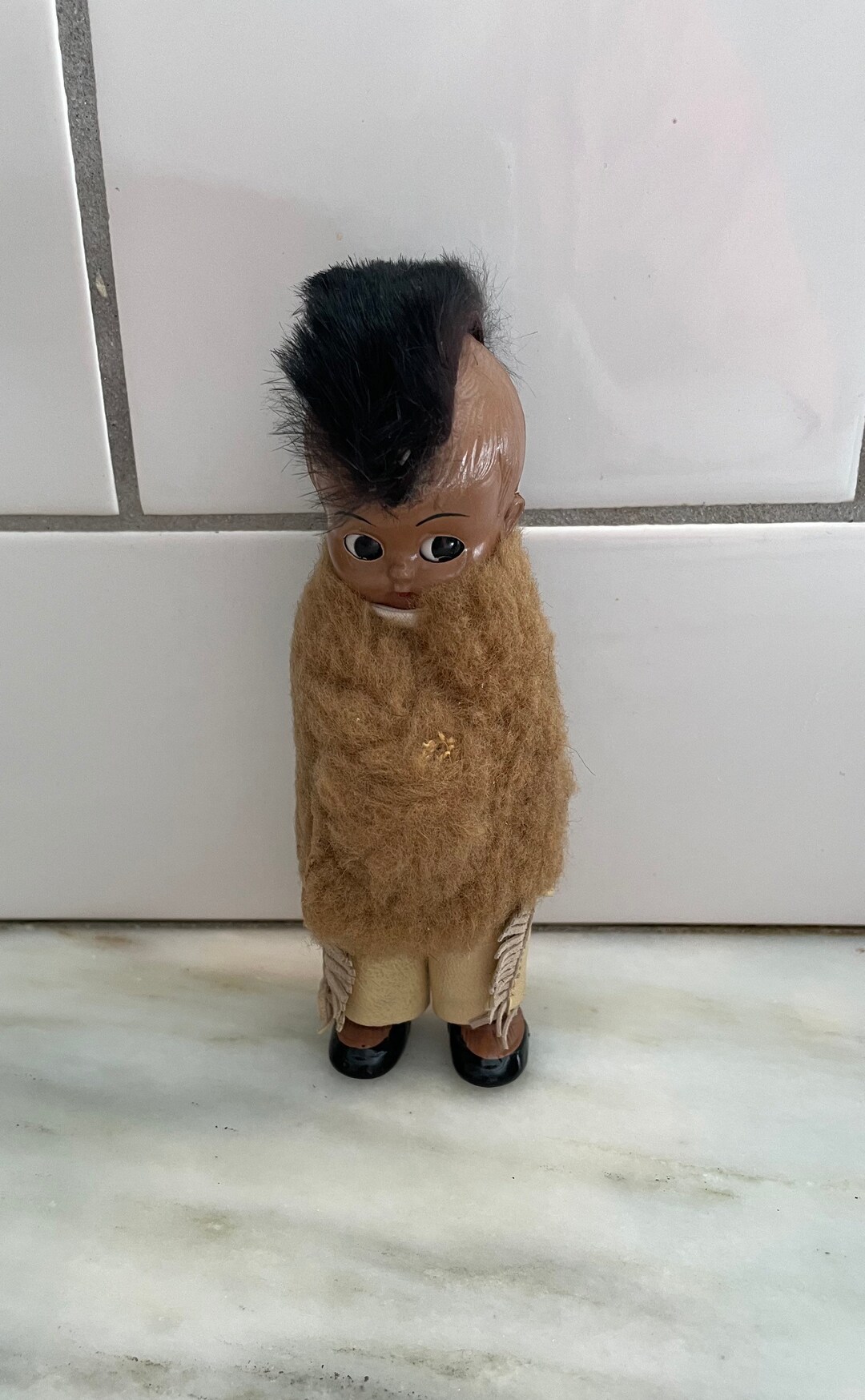 Skookum Indian Boy Doll With A Mohawk - Etsy