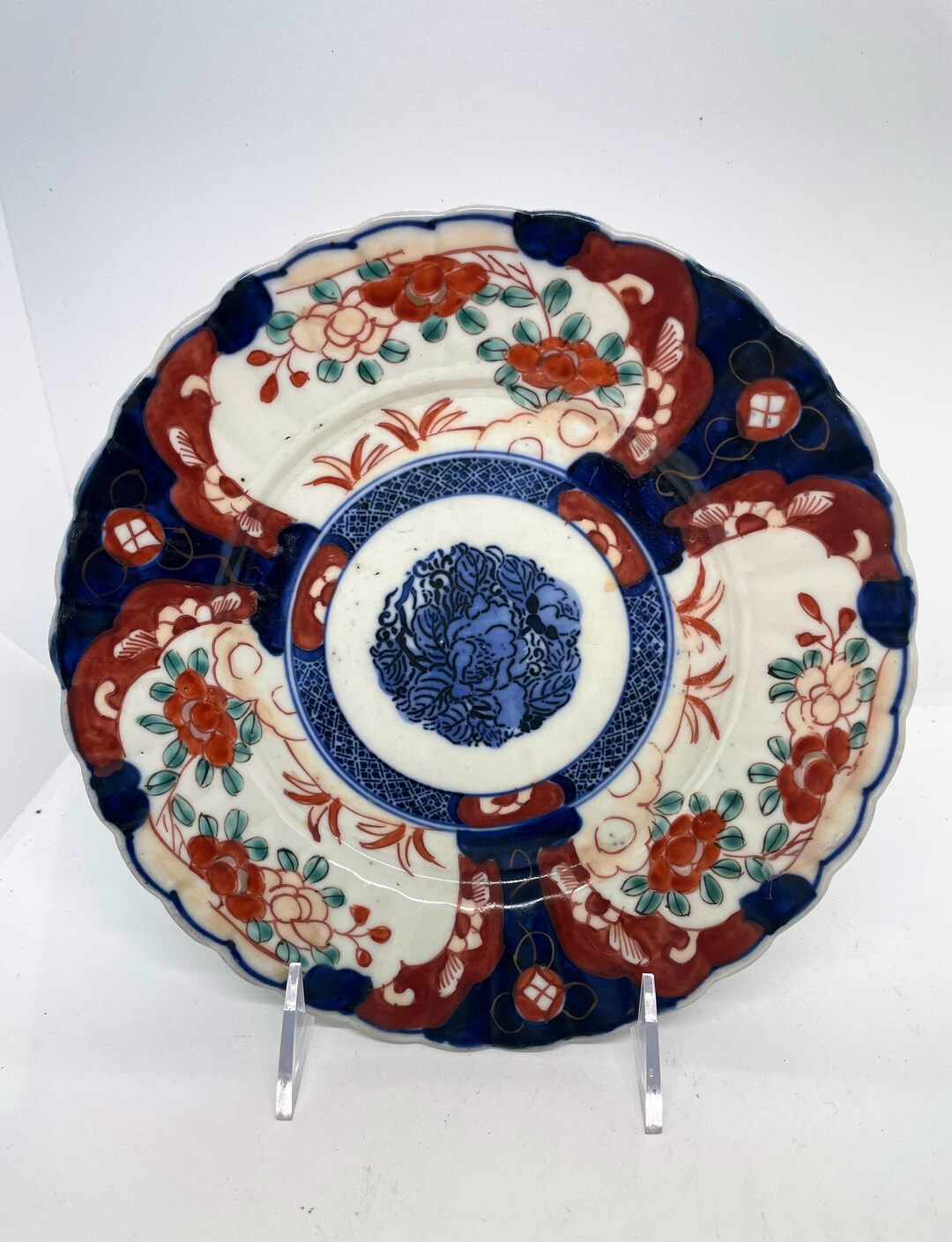 Japanese Imari Plate - Etsy