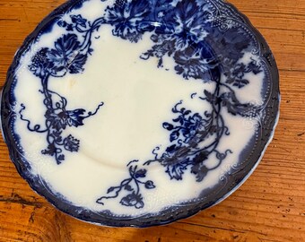 Blue Flow Plate | Etsy