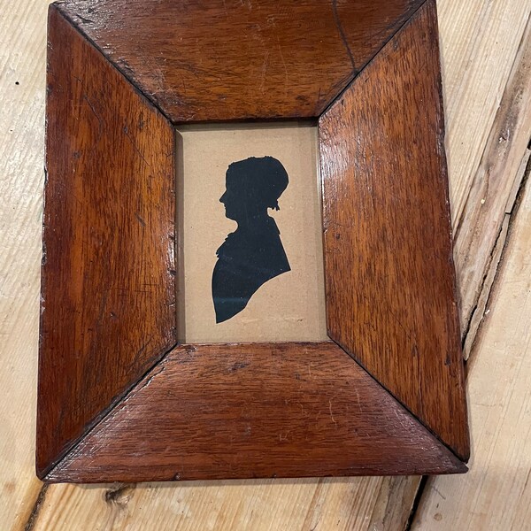 Antique Silhouette - Etsy