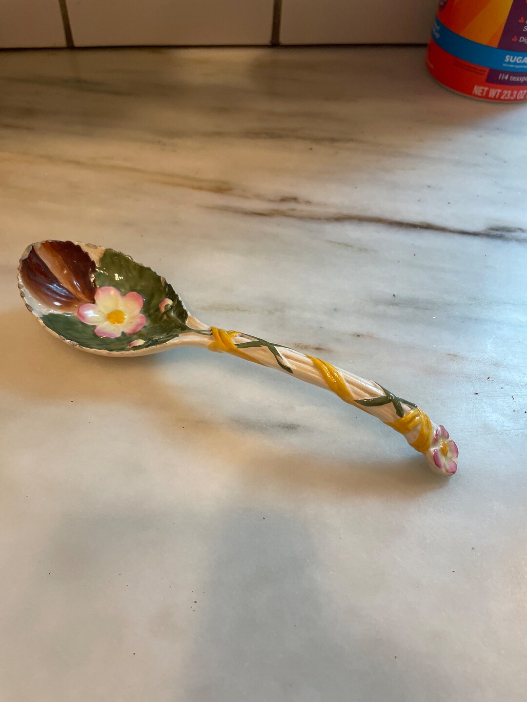 Rare George Jones Pottery Strawberry Spoon - Etsy Rare George Jones Pottery Strawberry Spoon - Etsy