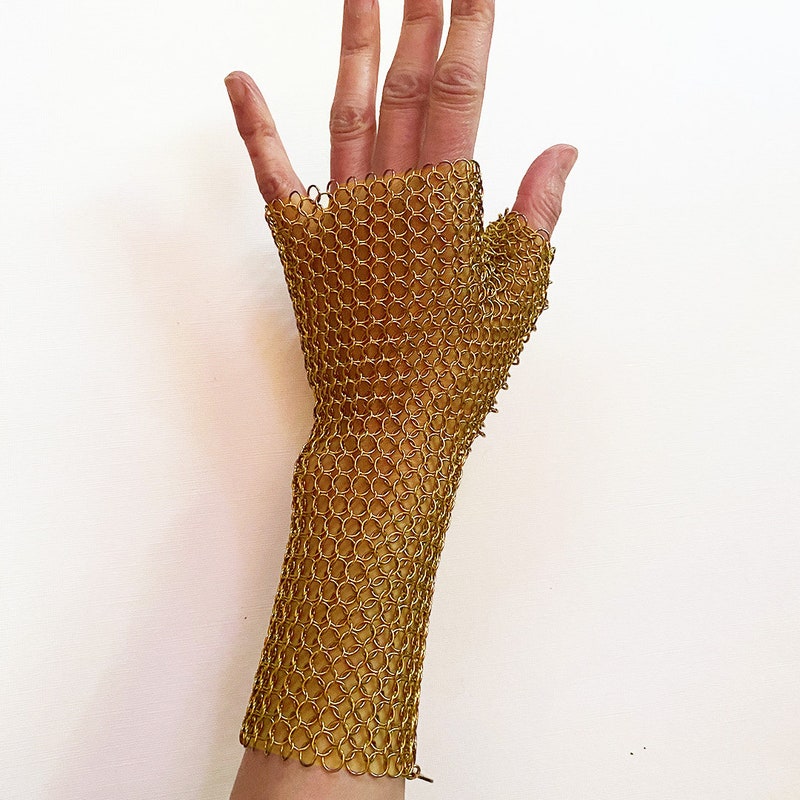 Gold Gauntlets - Etsy