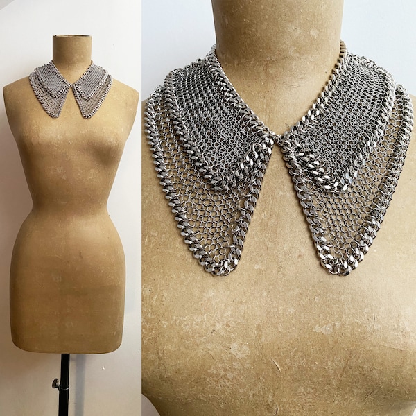 Chainmail Necklace - Etsy