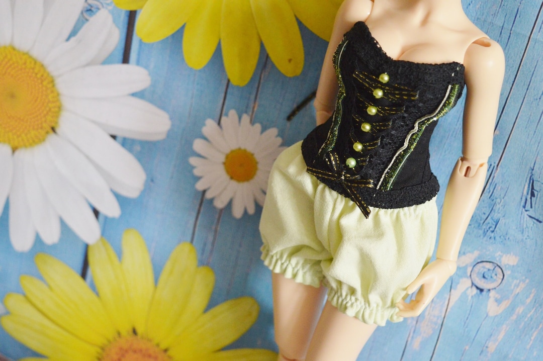 Minifee Moe Line - MSD BJD 1/4 Girl Doll Clothes - Corset and Bloomers ...