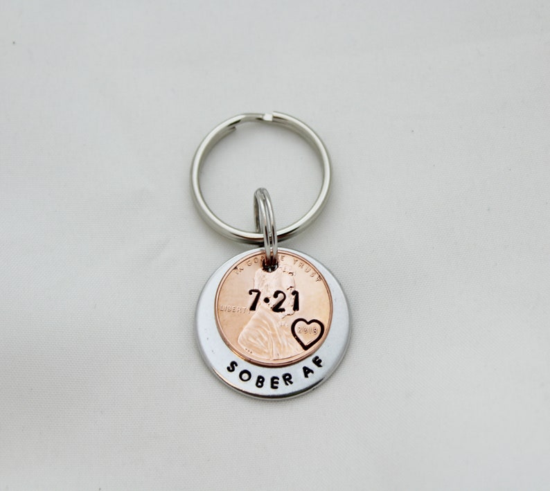 NA Anniversary, NA Gifts, NA Keychain, Recovery Quotes, Sober Life ...