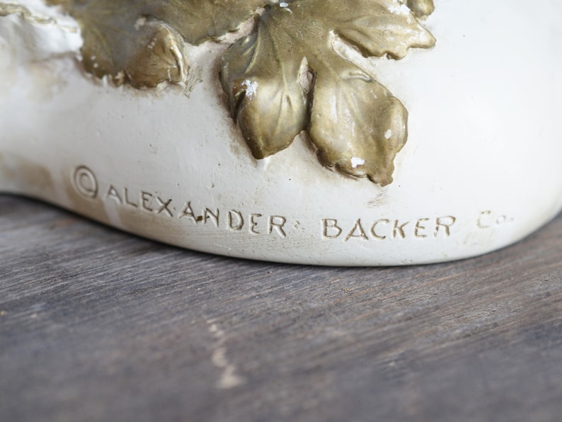 Vintage Alexander Backer Chalkware Wall Fountain ABCO Garden | Etsy