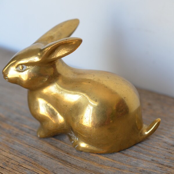 Brass Rabbit - Etsy