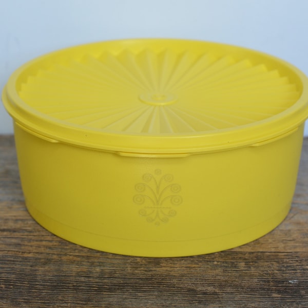Yellow Tupperware - Etsy