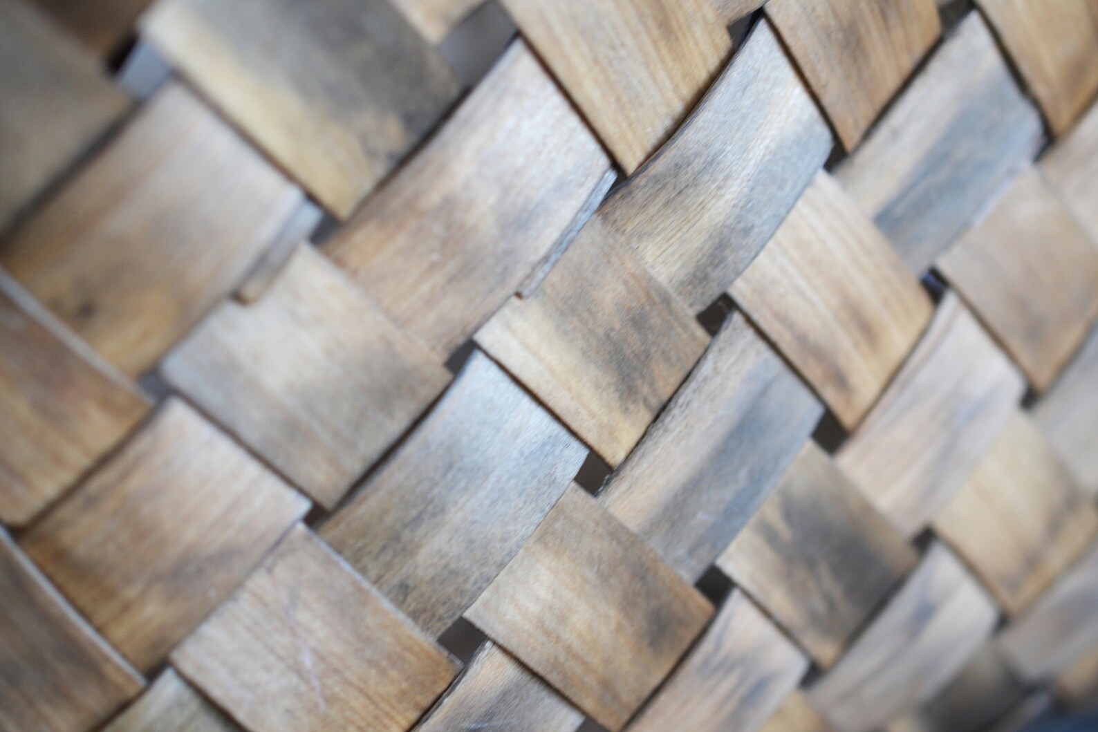 Vintage Plaited Reed Basket Modern Prairie Rustic Farmhouse - Etsy