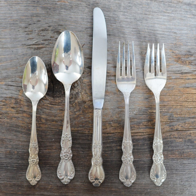 Silver Plated Flatware - Etsy