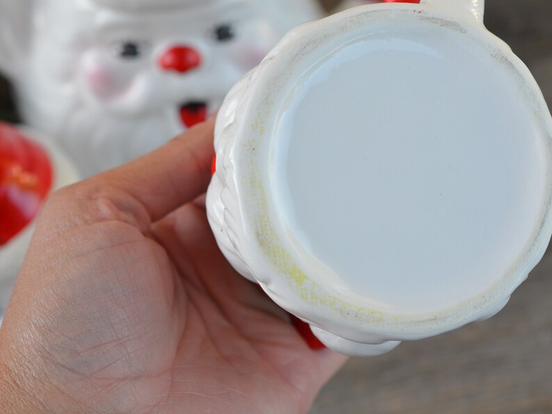 Vintage Santa Tea Set Including Teapot Cream and Sugar Made | Etsy