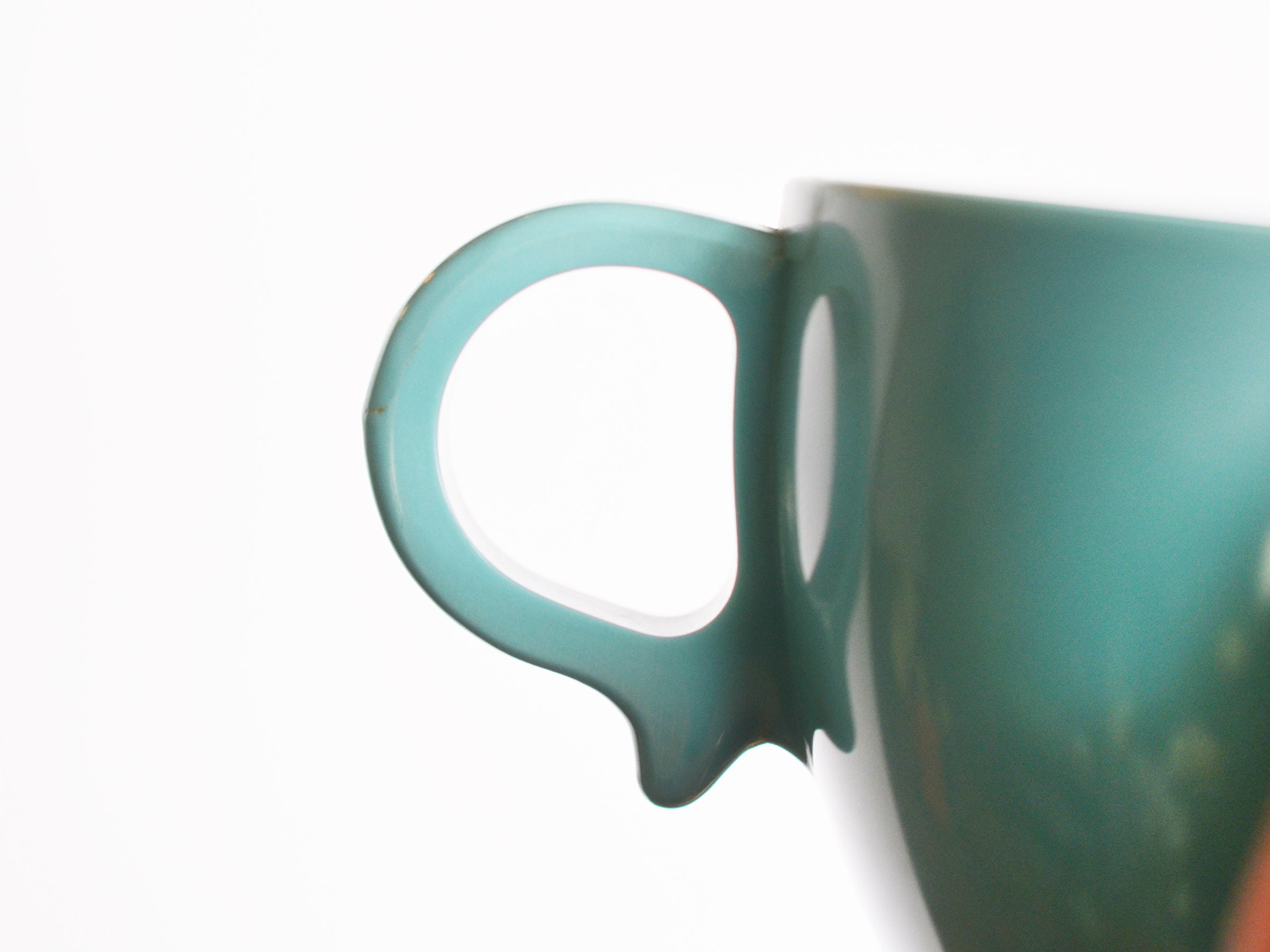 Vintage Turquoise Melmac Coffee Mugs, Set of 4, Made in Canada - Etsy