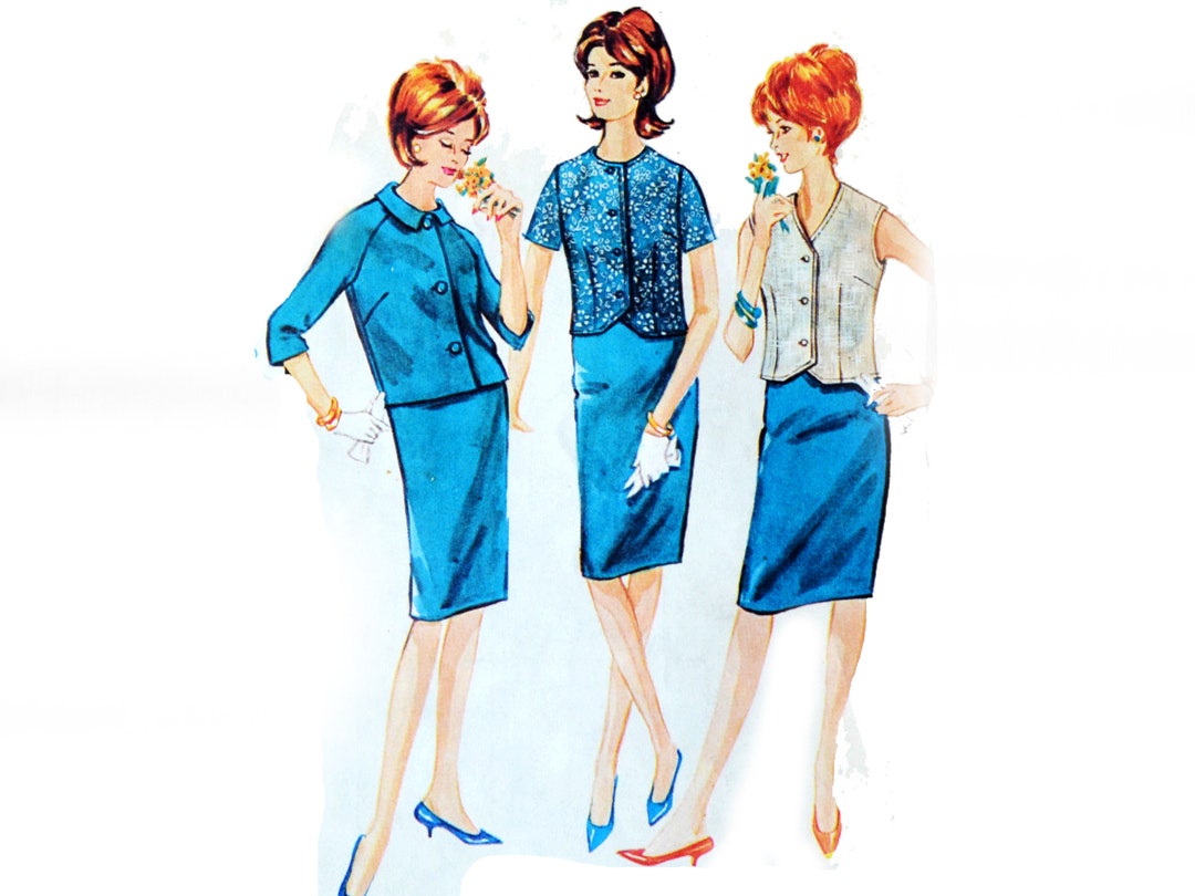 Vintage Advance 3321 Sewing Pattern, Circa 1960s, Junior Petites Size 7 ...