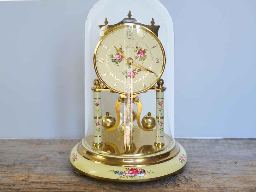 Vintage Kern Pendulum Made in West Germany, Mid Century Modern Clock ...