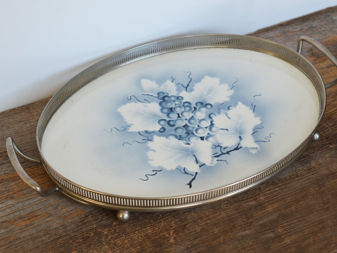 Antique German Porcelain Tray, Art Deco Sternauware, Jungestil or ...