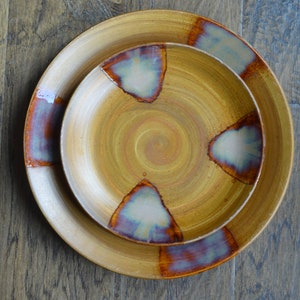 Vintage Sango Splash Dinnerware, Circa 2000s, Brown Ironstone Pottery ...