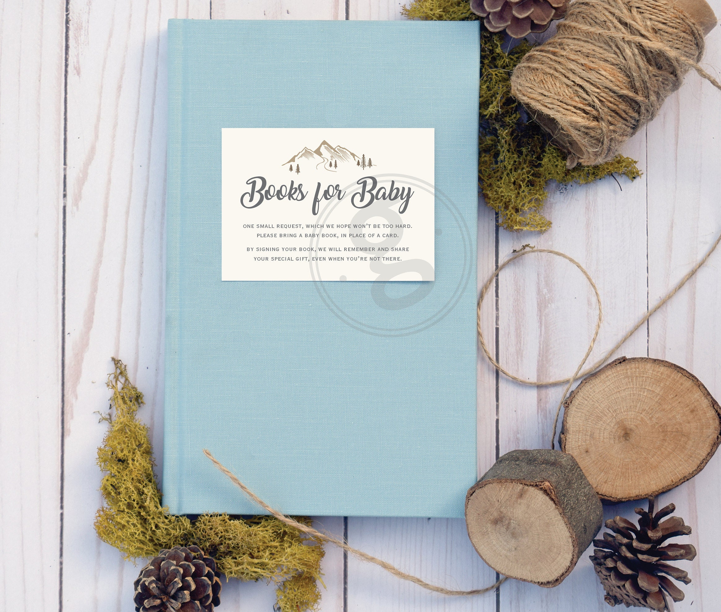 Books for Baby Request Card, Printable Books for Baby Card, Adventure ...