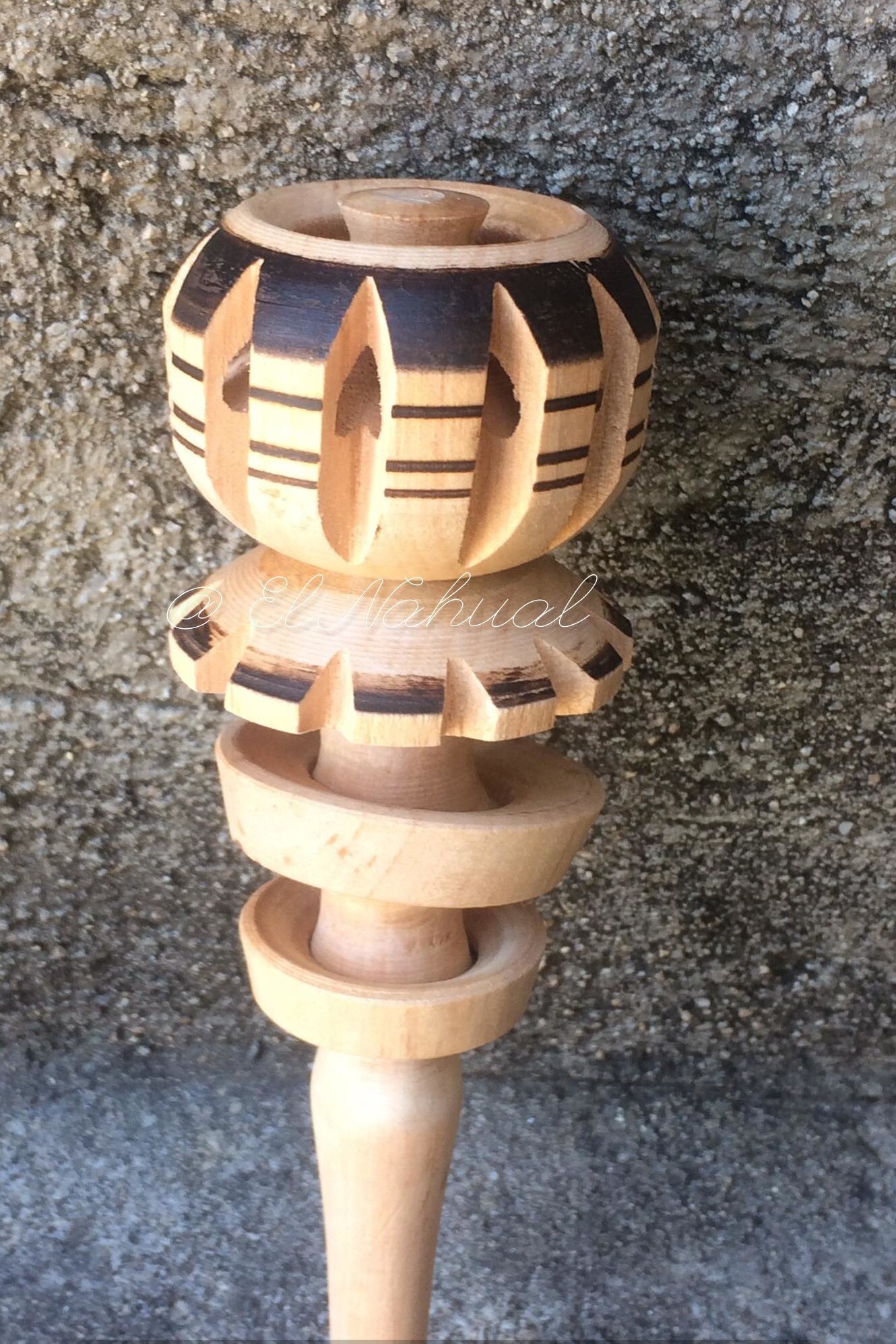 Molinillo tallado a mano en Oaxaca México. Listo para usar en - Etsy México