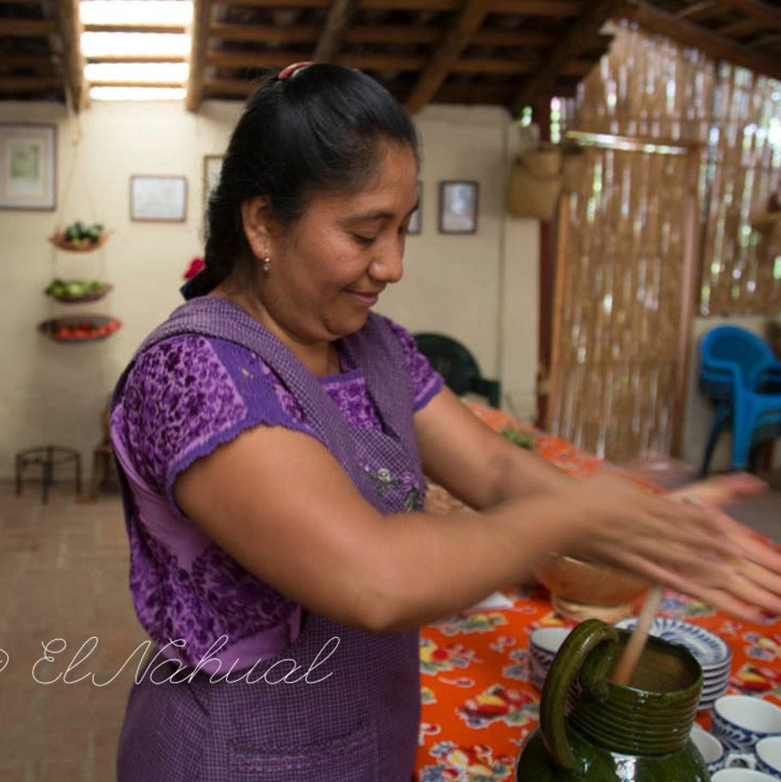 Molinillo tallado a mano en Oaxaca México. Listo para usar en - Etsy México