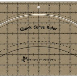 Quick Curve Ruler and QCR Mini Designed by Sew Kind of Wonderful - Etsy