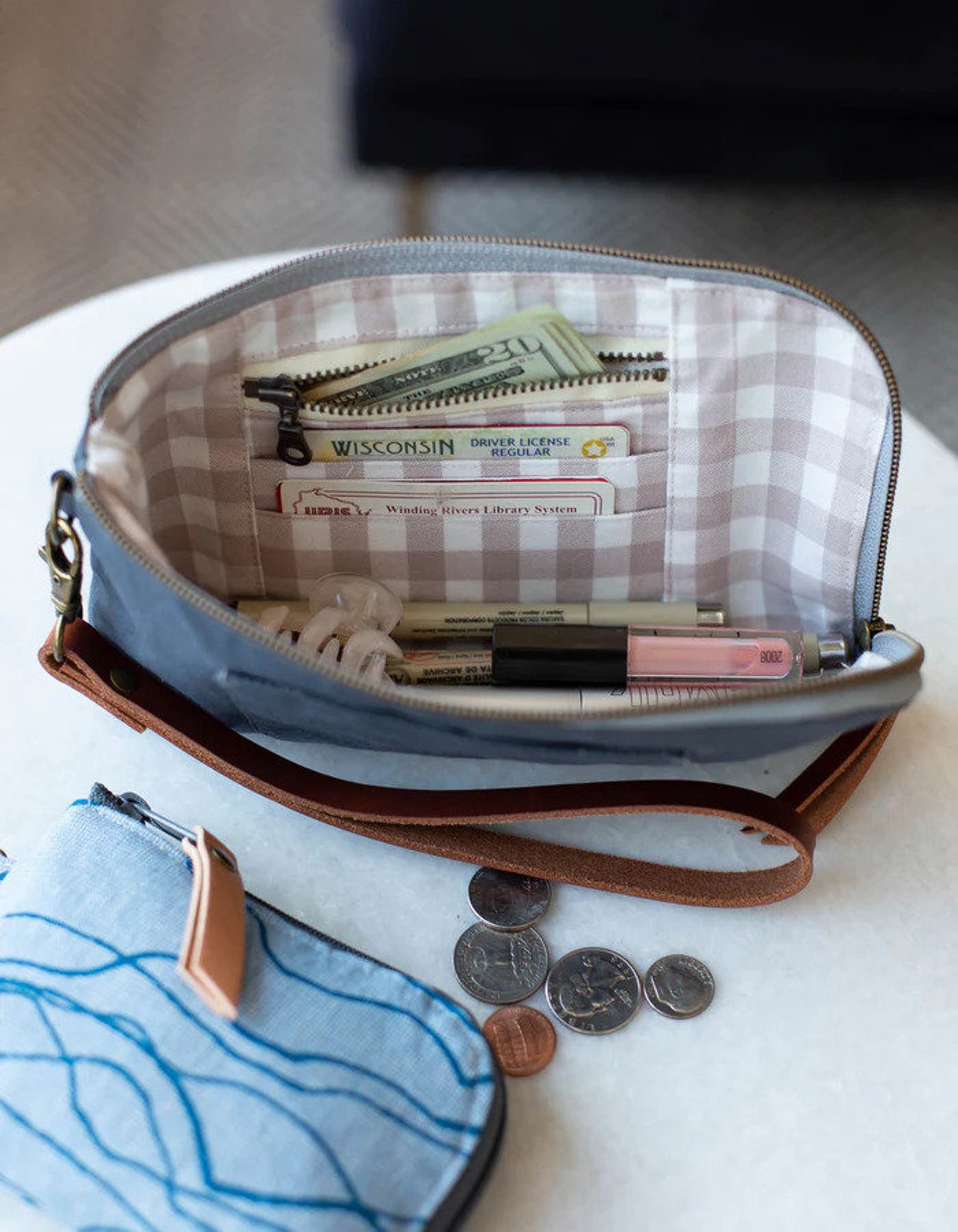 Yarrow Wristlet and Pouch Pattern by Noodlehead - Etsy