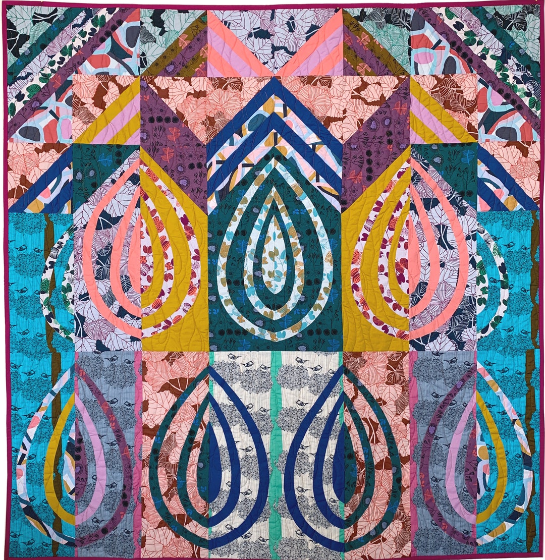 After the Rain Quilt Pattern Designed by Bookhou for Anna Maria's ...