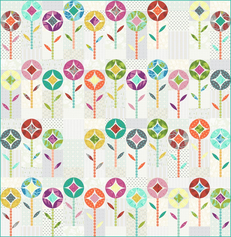 Flower Pop Pattern by Sew Kind of Wonderful - Etsy