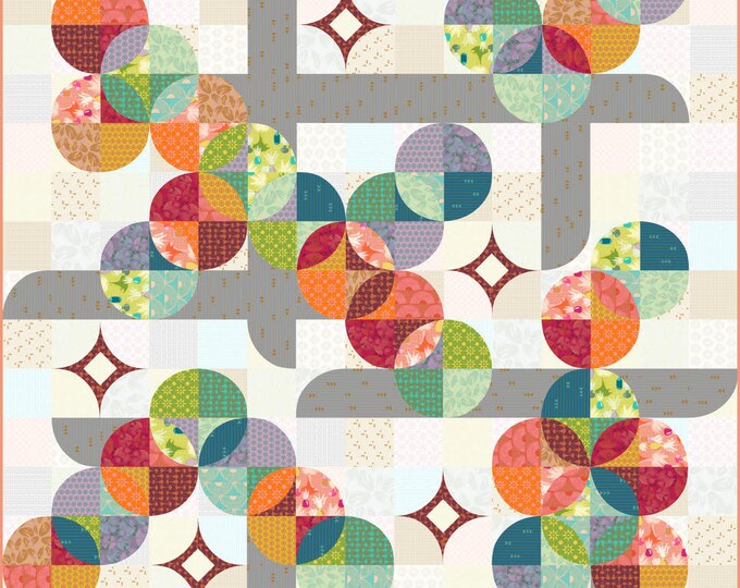 Moon Dance Revival Quilt Kit by Sew Kind of Wonderful - Etsy