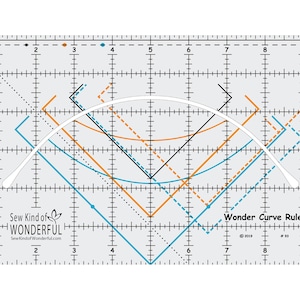 Wonder Curve Ruler Designed by Sew Kind of Wonderful - Etsy