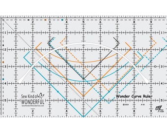 Quick Curve Ruler and QCR Mini Designed by Sew Kind of | Etsy
