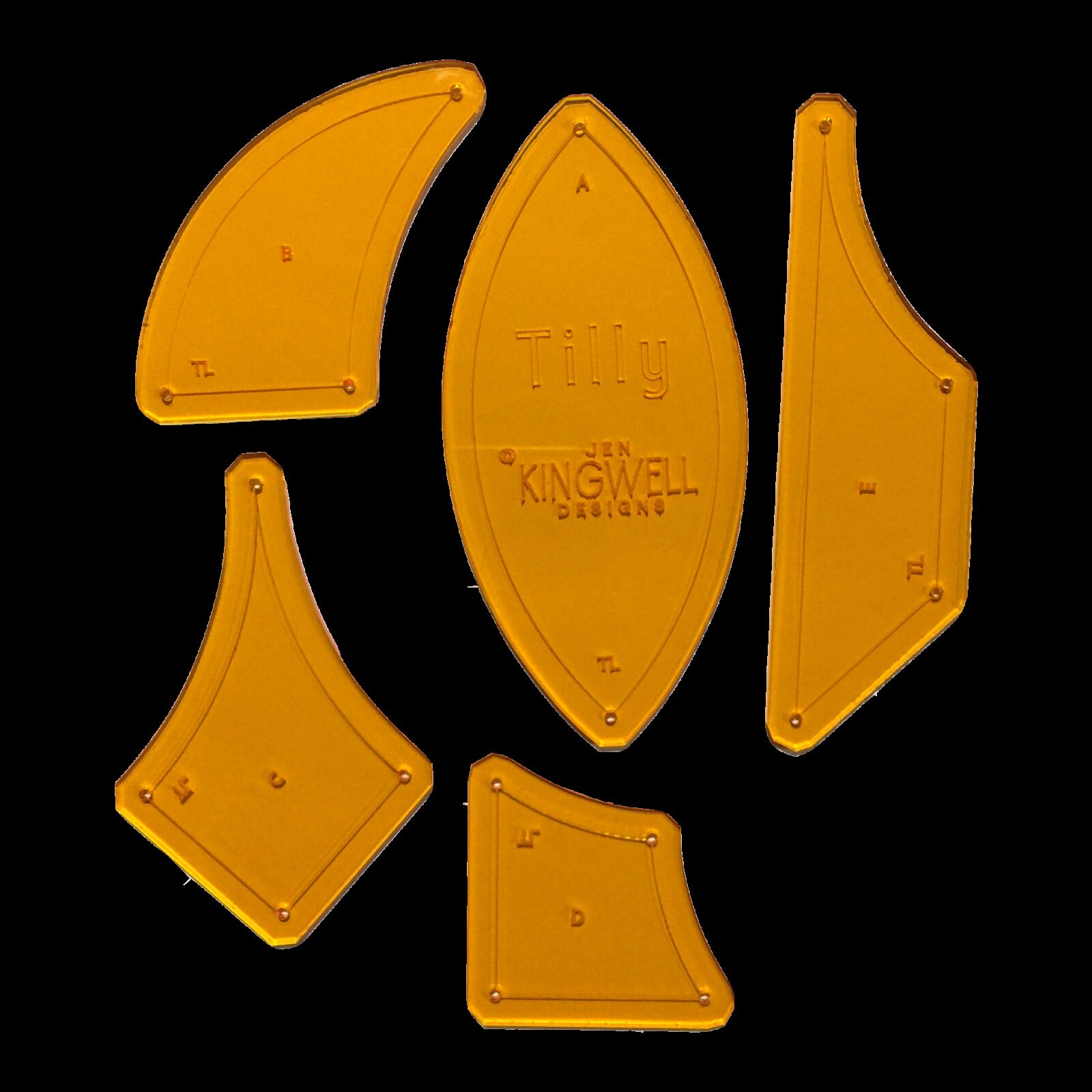 Tilly Templates by Jen Kingwell Designs - Etsy