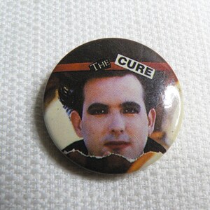 Vintage 80s the Cure Robert Smith Pin / Button / Badge - Etsy